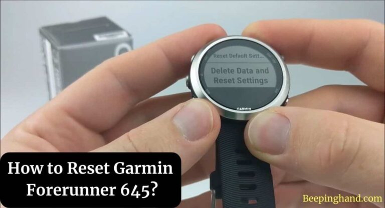 How to Reset Garmin Forerunner 645: Step-by-Step Guide