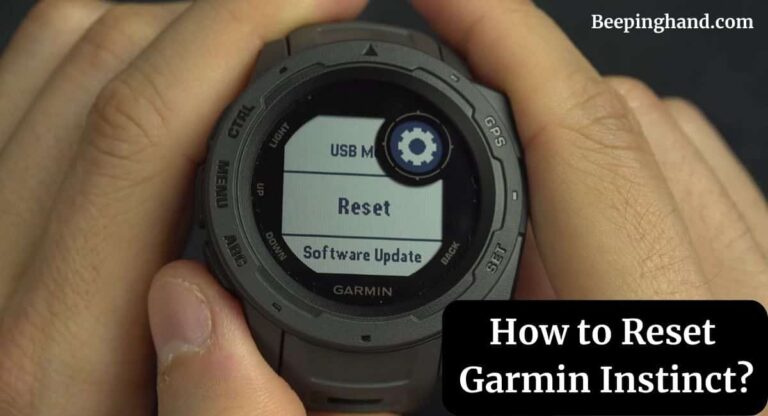 How to Reset Garmin Instinct: Step-by-Step Guide