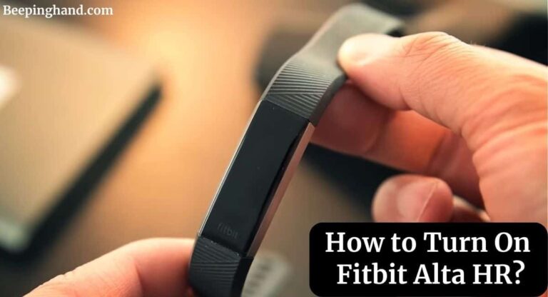 How to Turn On Fitbit Alta HR: Easy Steps