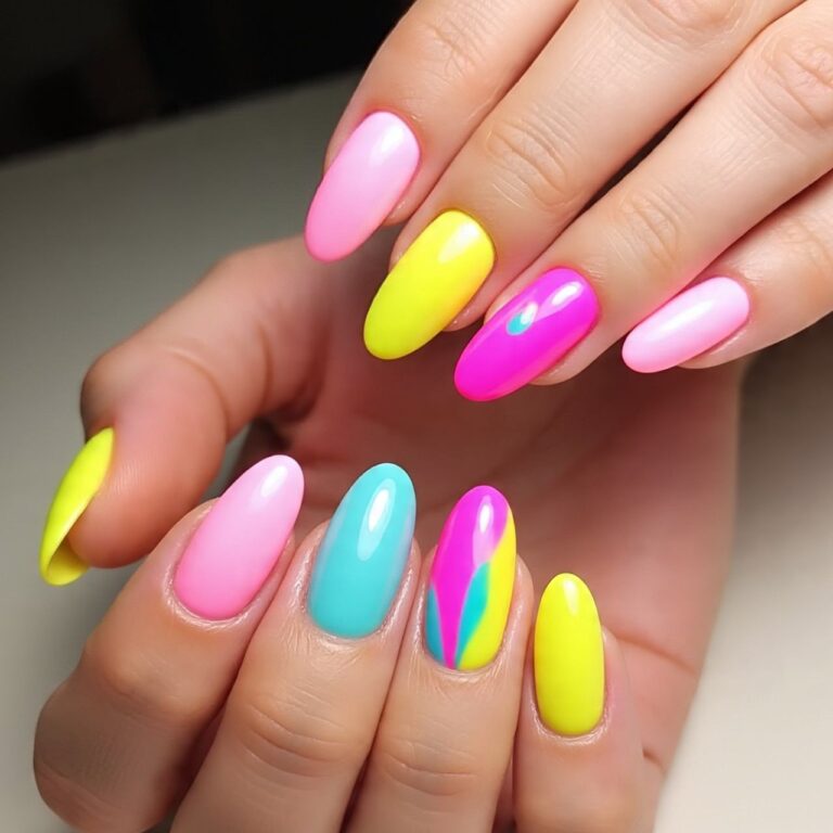 Bright & Fun Summer Nail Designs