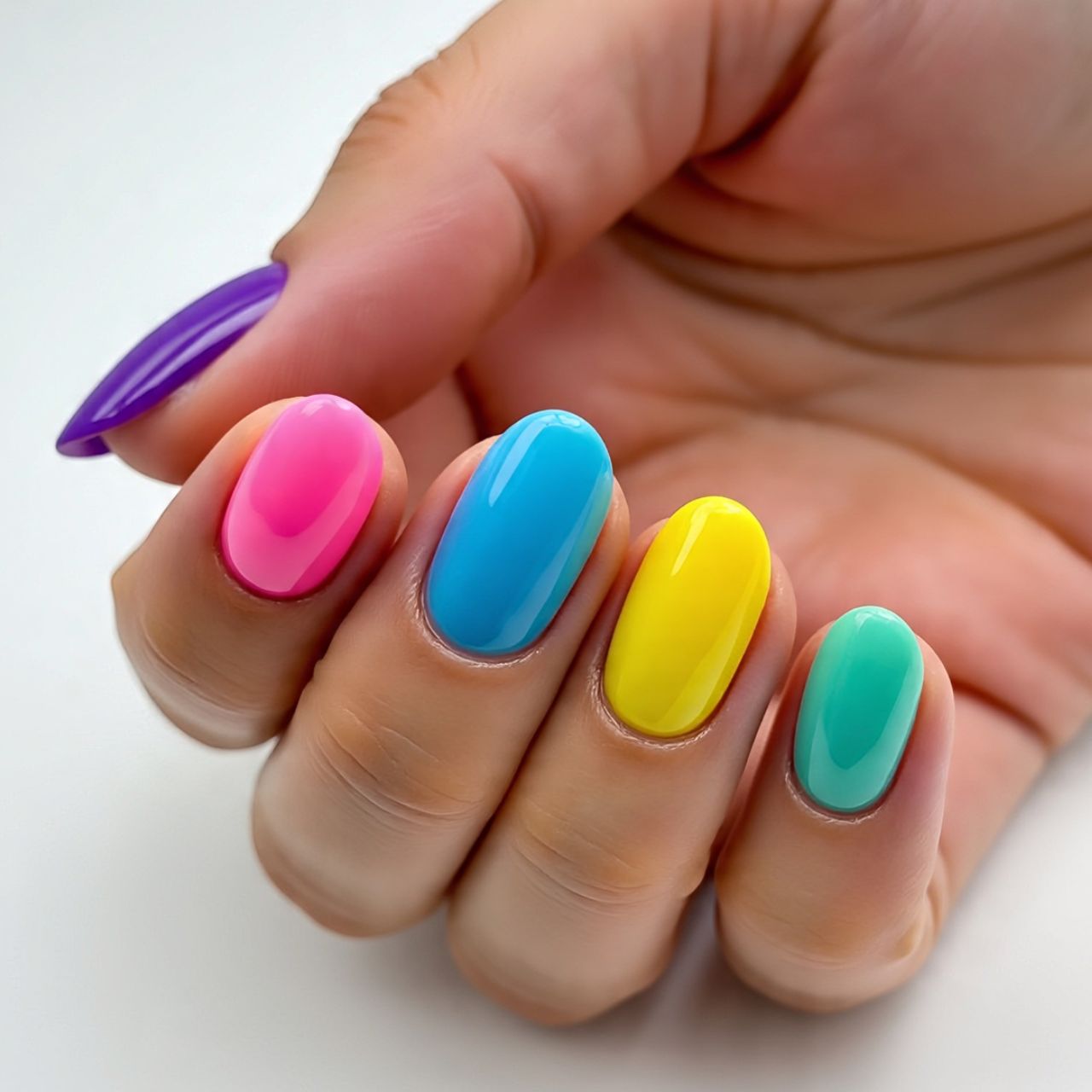 Bright & Fun Summer Nail Designs